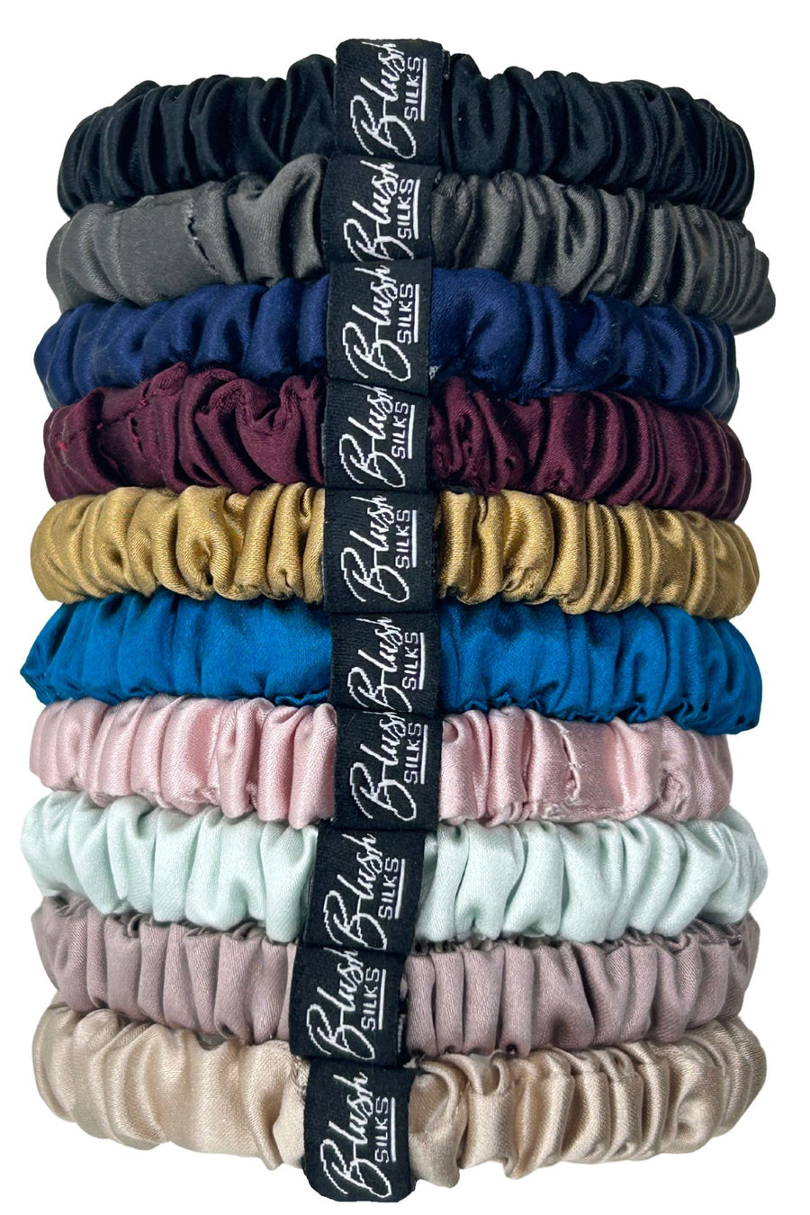 Blush Silks Scrunchie Sets